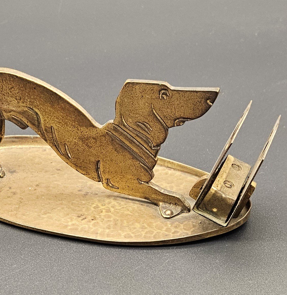 Art Nouveau Brass Cigar Cutter, 1910s for sale at Pamono