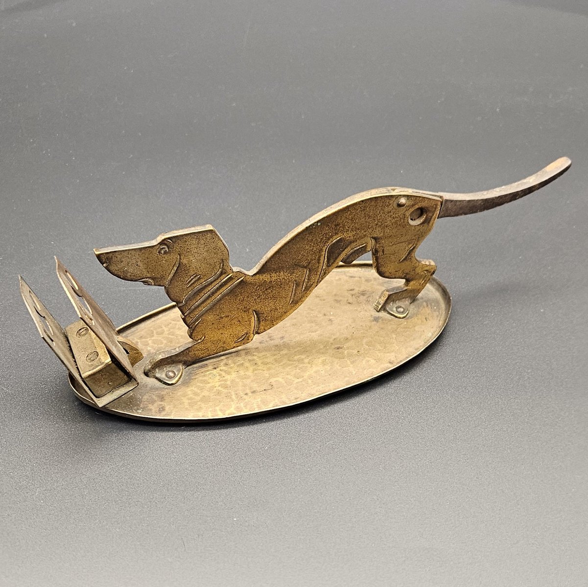 Art Nouveau Brass Cigar Cutter, 1910s for sale at Pamono
