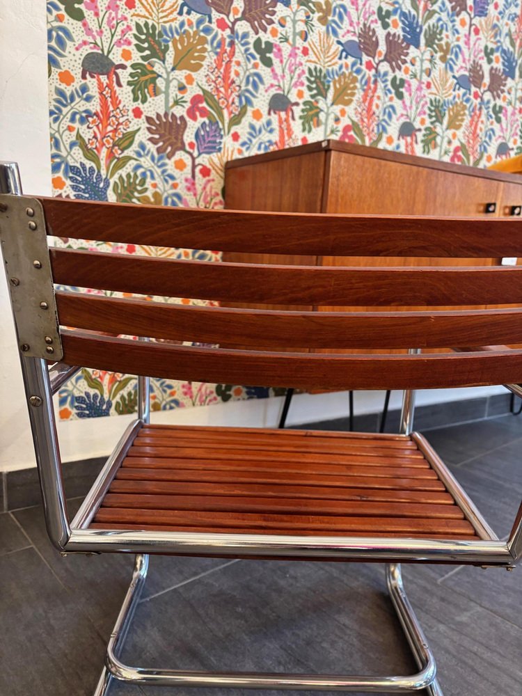 Tubular Steel Cantilever Chair, 1930s for sale at Pamono