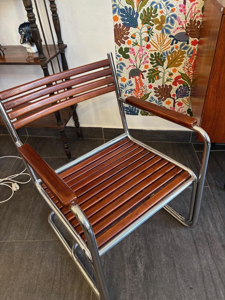 Tubular Steel Cantilever Chair, 1930s for sale at Pamono