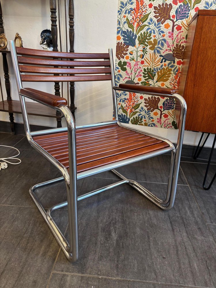 Tubular Steel Cantilever Chair, 1930s for sale at Pamono