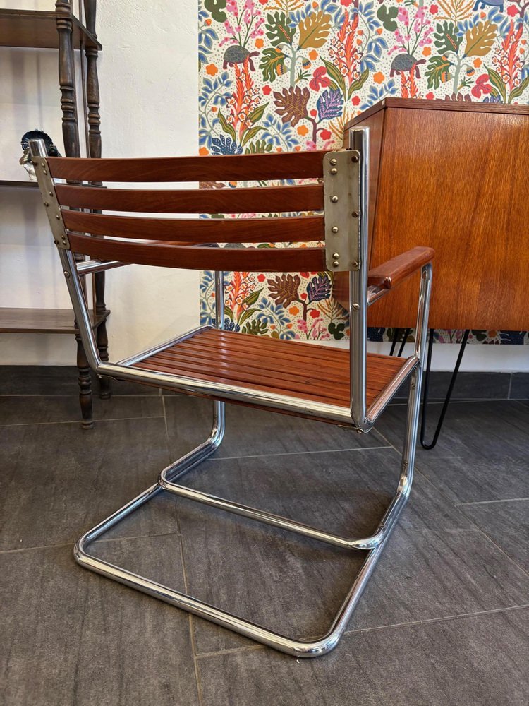 Tubular Steel Cantilever Chair, 1930s for sale at Pamono
