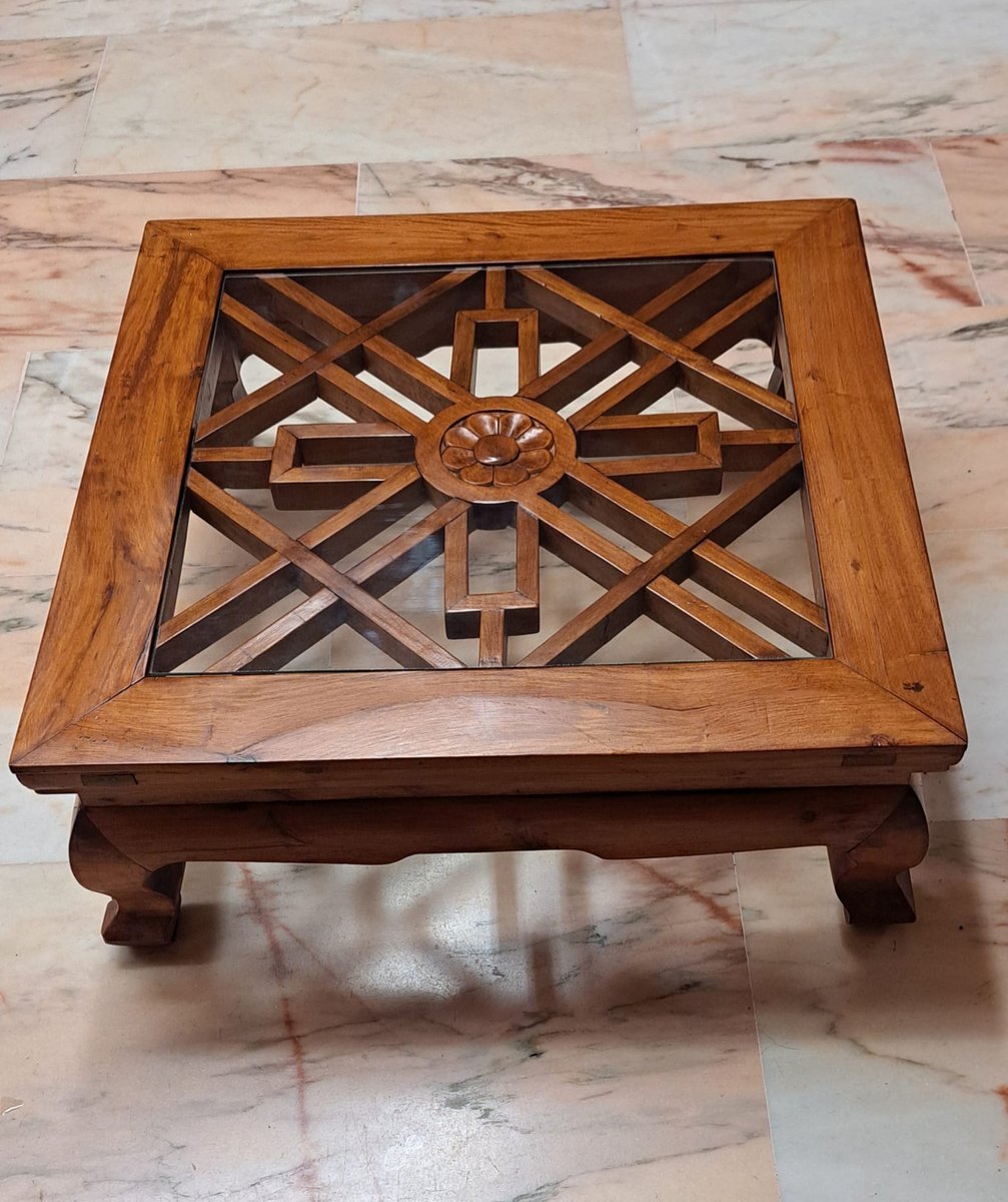 Chinese Tea Table, 1980s for sale at Pamono