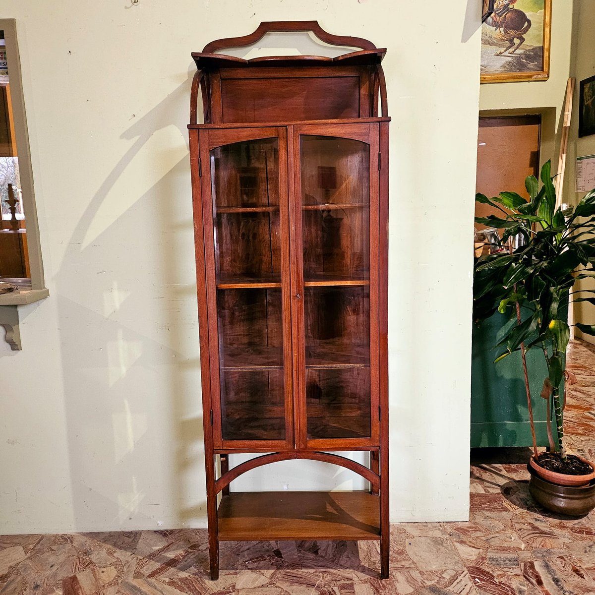 Liberty Bookcase Showcase, 1920s for sale at Pamono