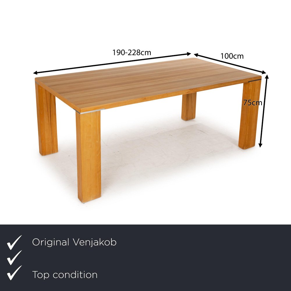 Multiflex Wooden Dining Table from Venjakob for sale at Pamono