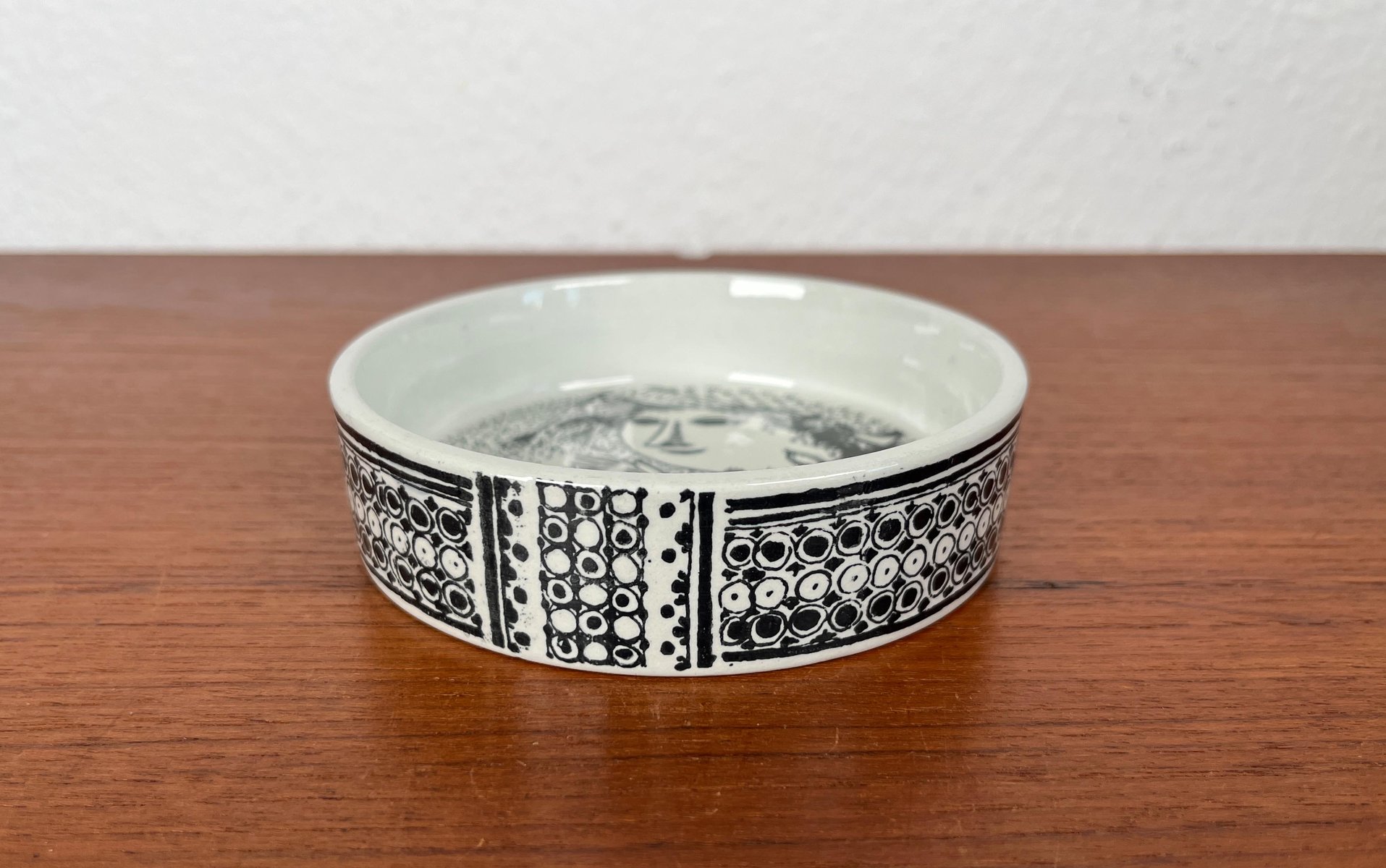 Mid-Century Modern Danish Flora Bowl by Bjørn Wiinblad for Nymölle ...