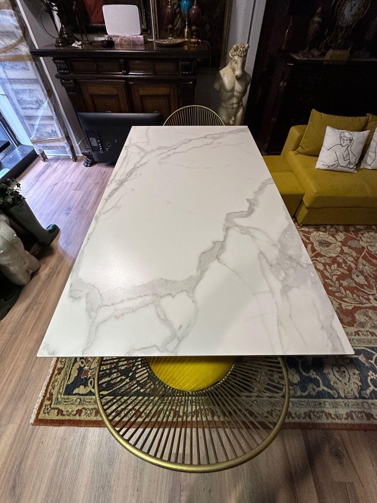 White Porcelain Table by Europa for sale at Pamono