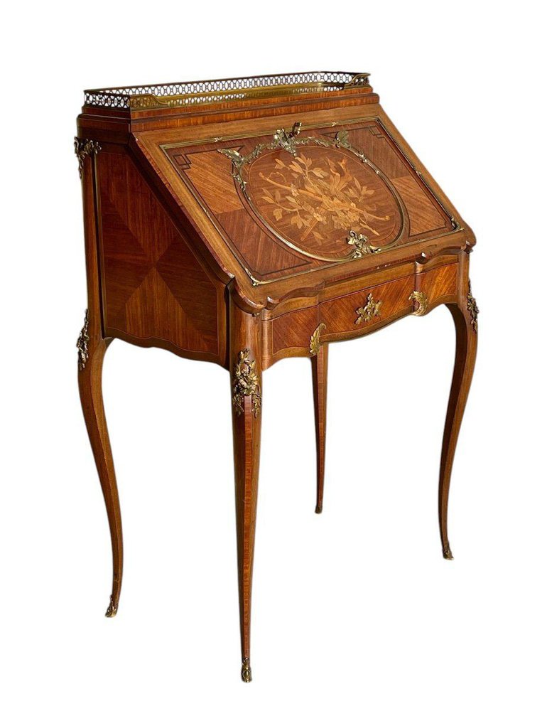 Louis XV Donkey Desk by François Linke for sale at Pamono