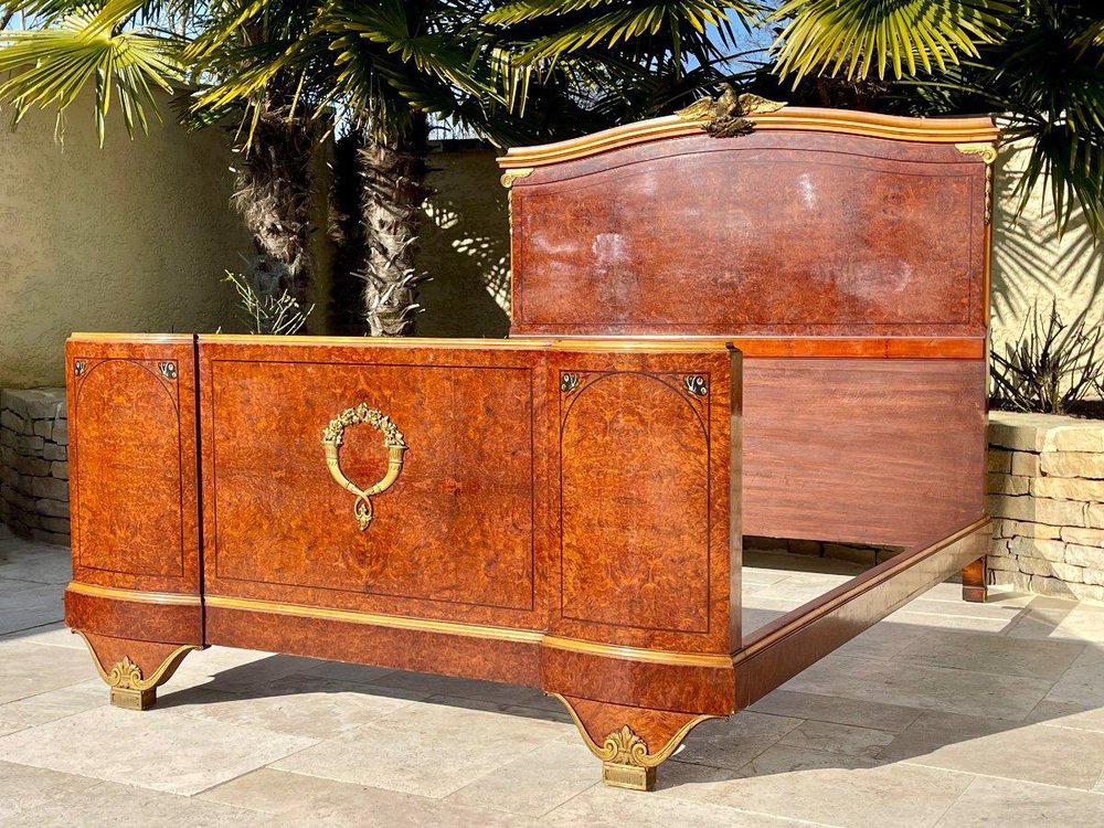 Neoclassical Bedside Table and Dressing Table, 1940s for sale at Pamono