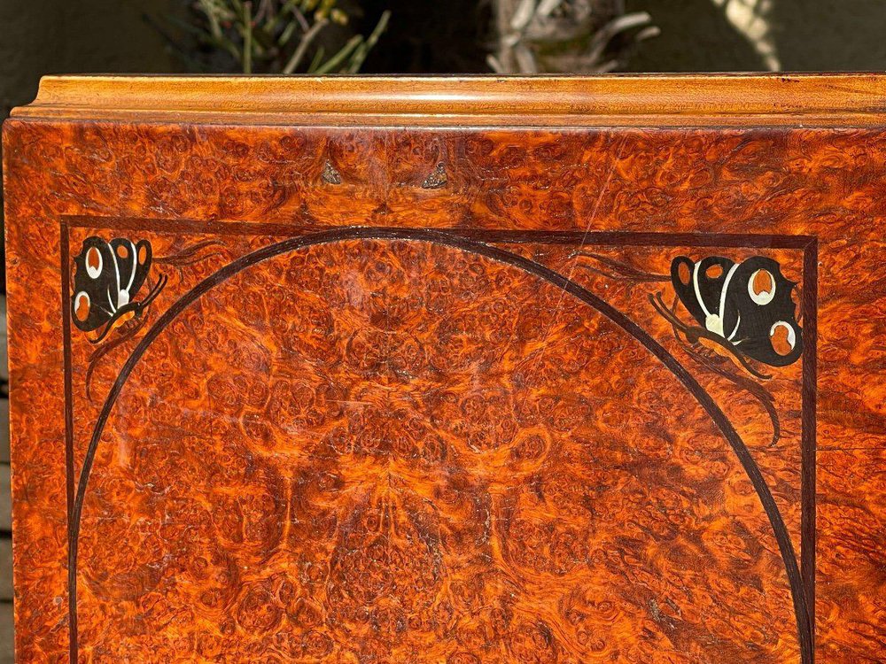 Neoclassical Bedside Table and Dressing Table, 1940s for sale at Pamono