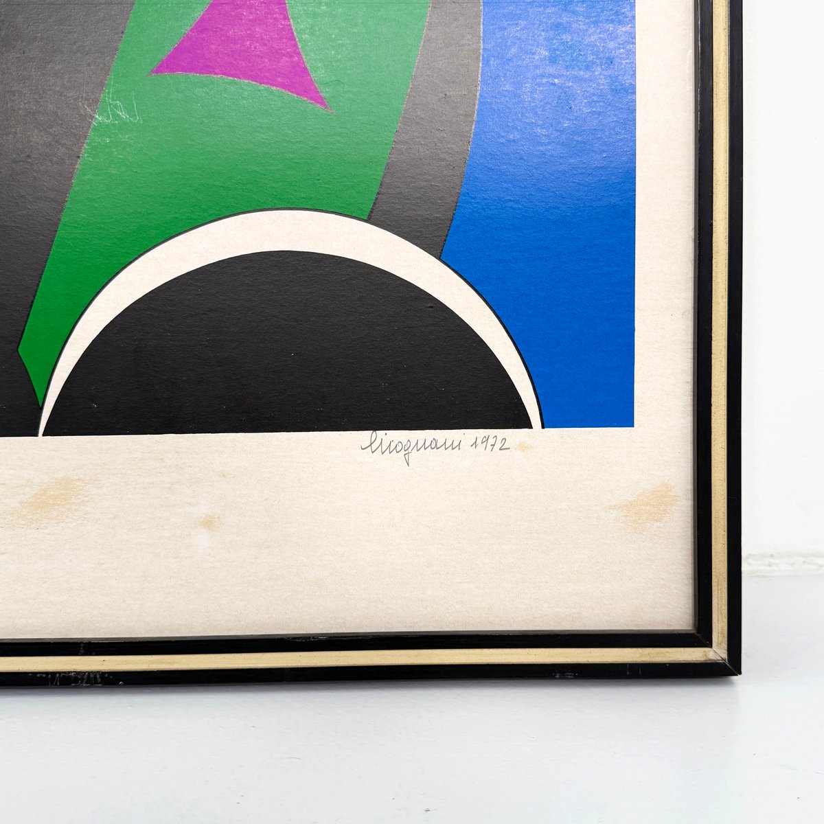 Corrado Cicognani, Nativity, 1970s, Lithograph, Framed for sale at Pamono