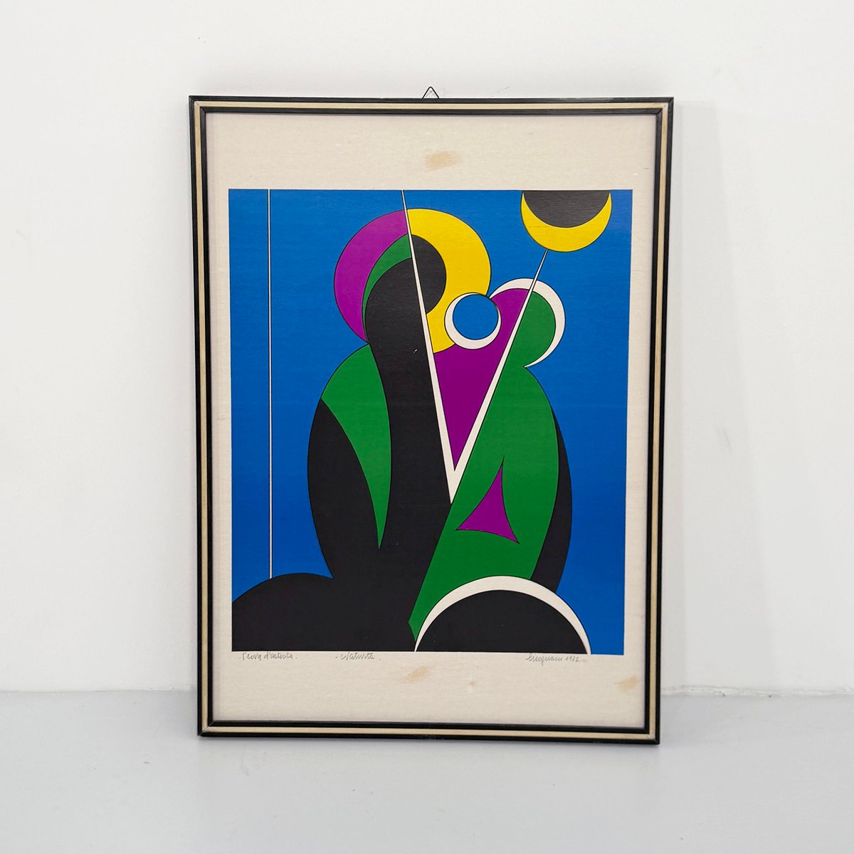 Corrado Cicognani, Nativity, 1970s, Lithograph, Framed for sale at Pamono