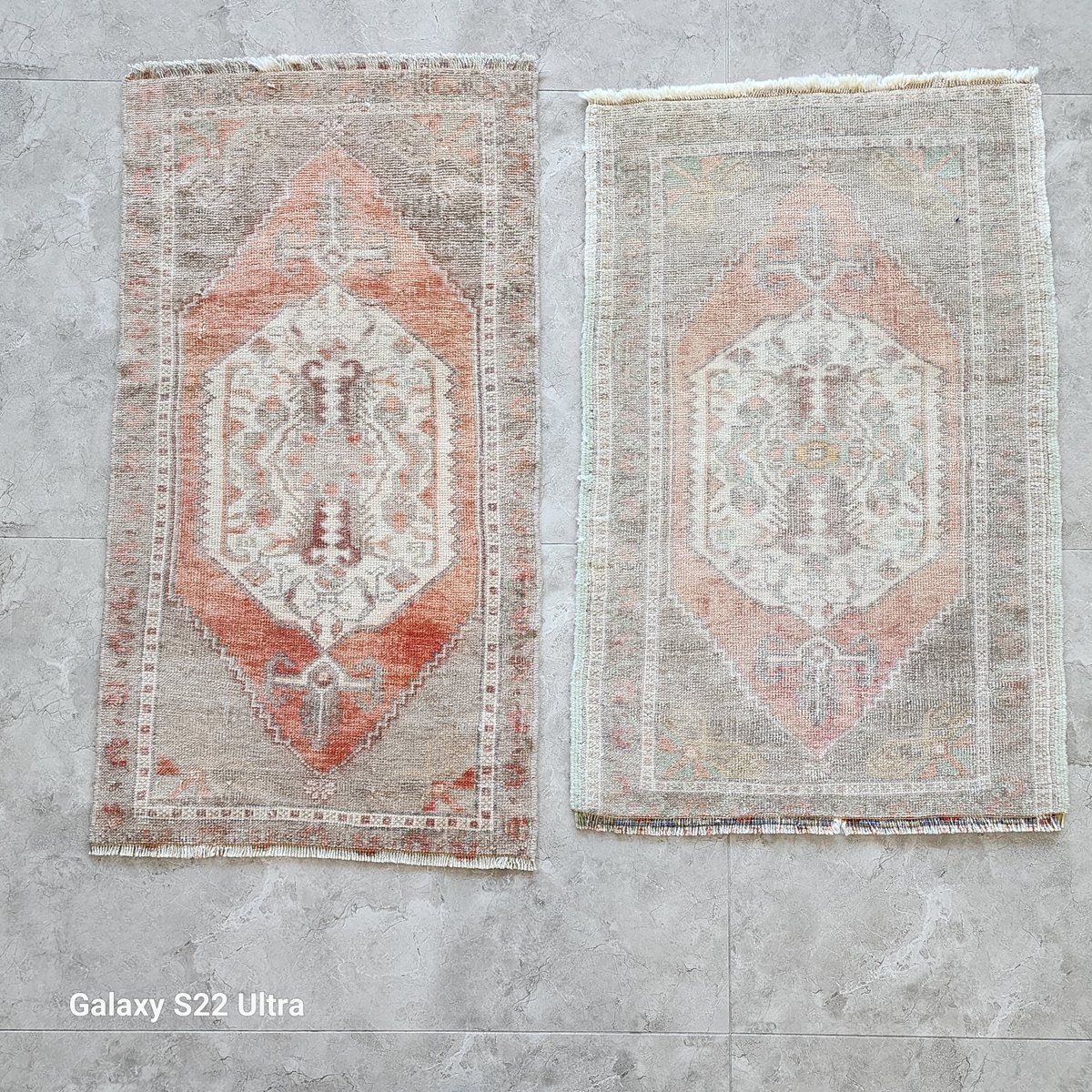 Small Turkish Rugs, Set of 2 for sale at Pamono