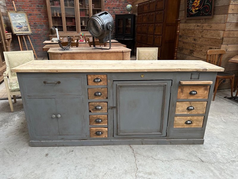Handcrafted Shop Counter, 1920s-1940s for sale at Pamono