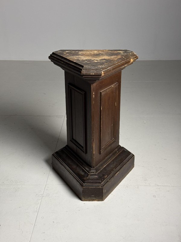 Triangular Column Pine, 1890s for sale at Pamono