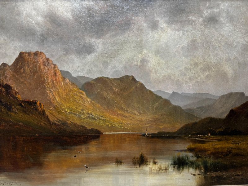 Alfred De Breanski Jr, Lake District Windermere View from Bowness, 1920 ...