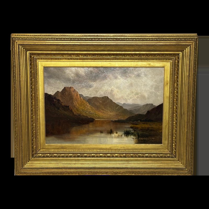 Alfred De Breanski Jr, Lake District Windermere View from Bowness, 1920 ...