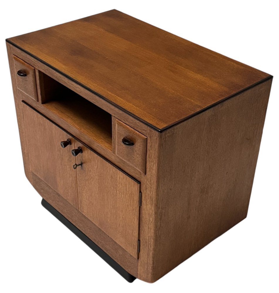 Piet Kramer Art Deco Amsterdam School Cabinet with Drawers, 1930s by ...