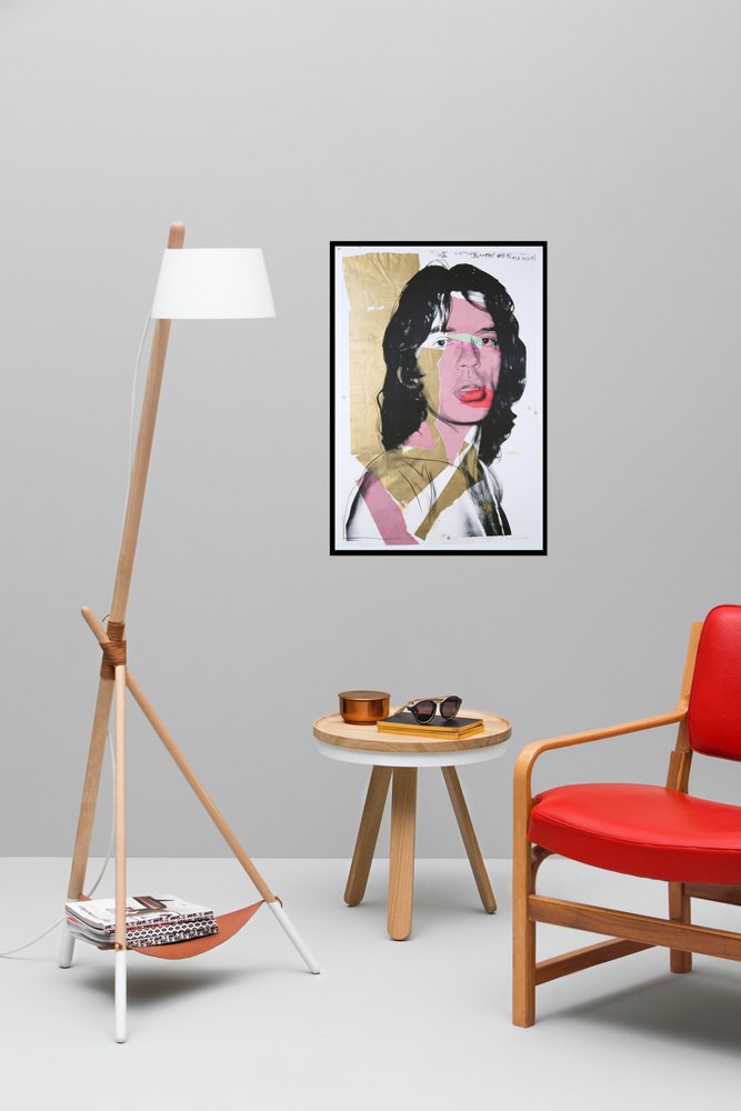 Andy Warhol, Mick Jagger, 1970s, Print, Framed for sale at Pamono