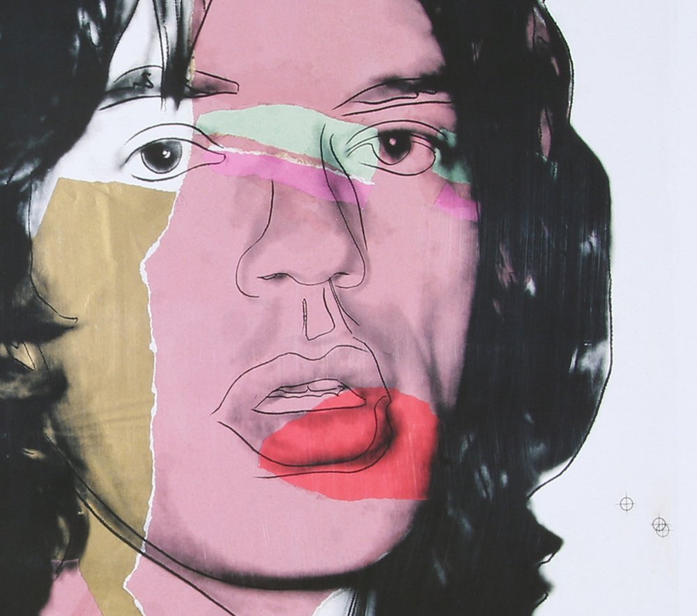 Andy Warhol, Mick Jagger, 1970s, Print, Framed for sale at Pamono