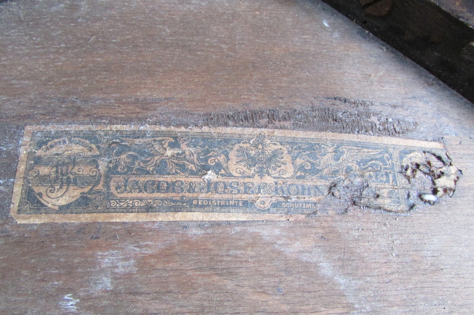 Bistro Chair by Jacob & Josef Kohn, 1890s for sale at Pamono