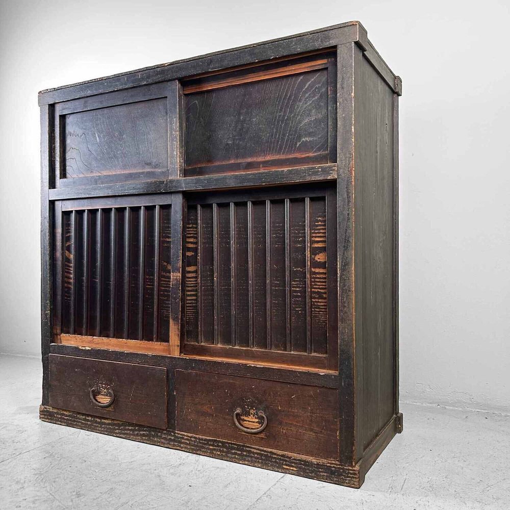 Japanese Meiji Period Tansu Storage Cabinet for sale at Pamono