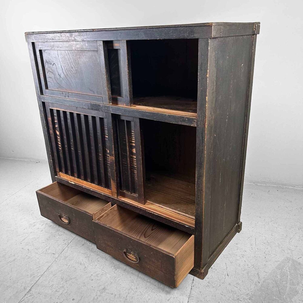 Japanese Meiji Period Tansu Storage Cabinet for sale at Pamono