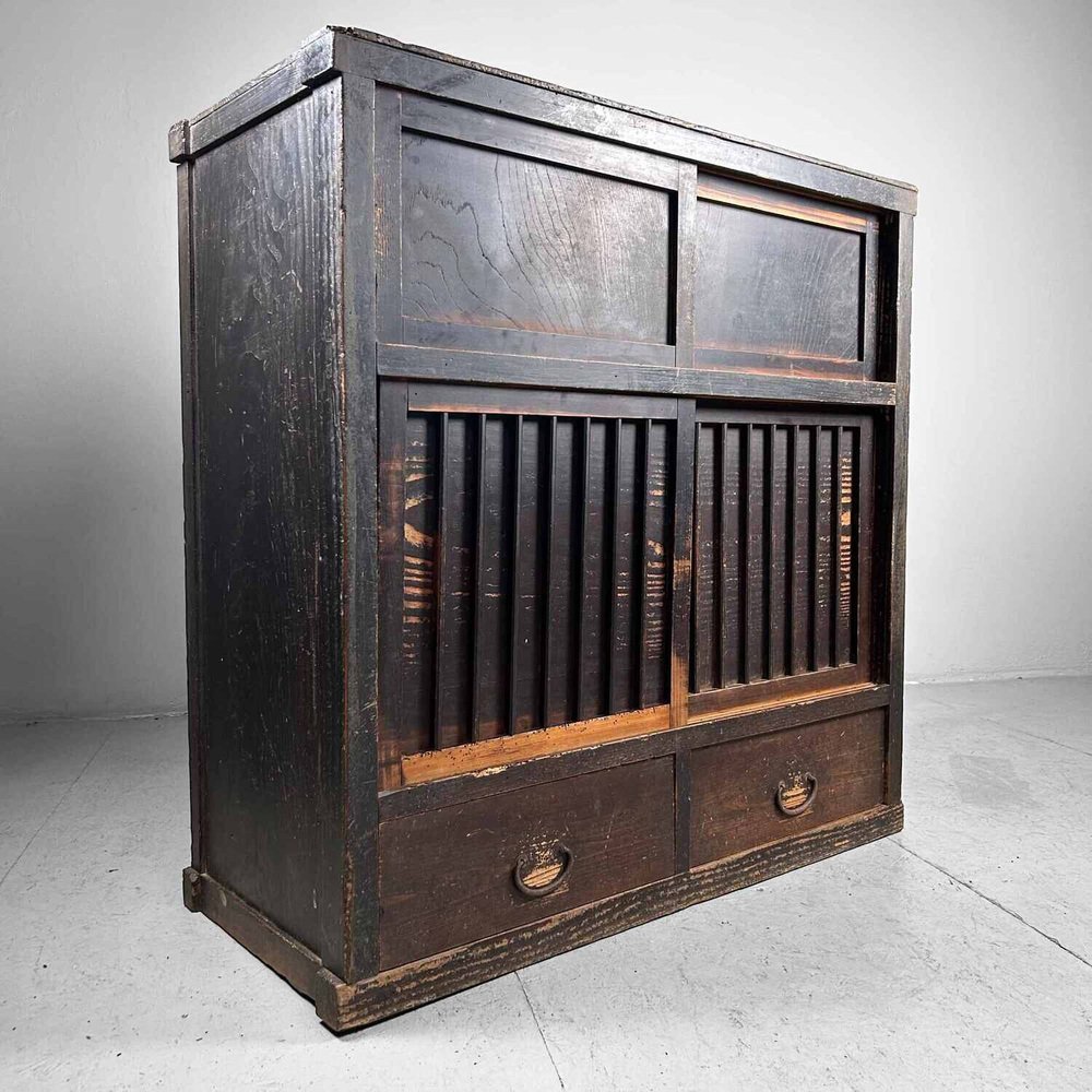 Japanese Meiji Period Tansu Storage Cabinet for sale at Pamono