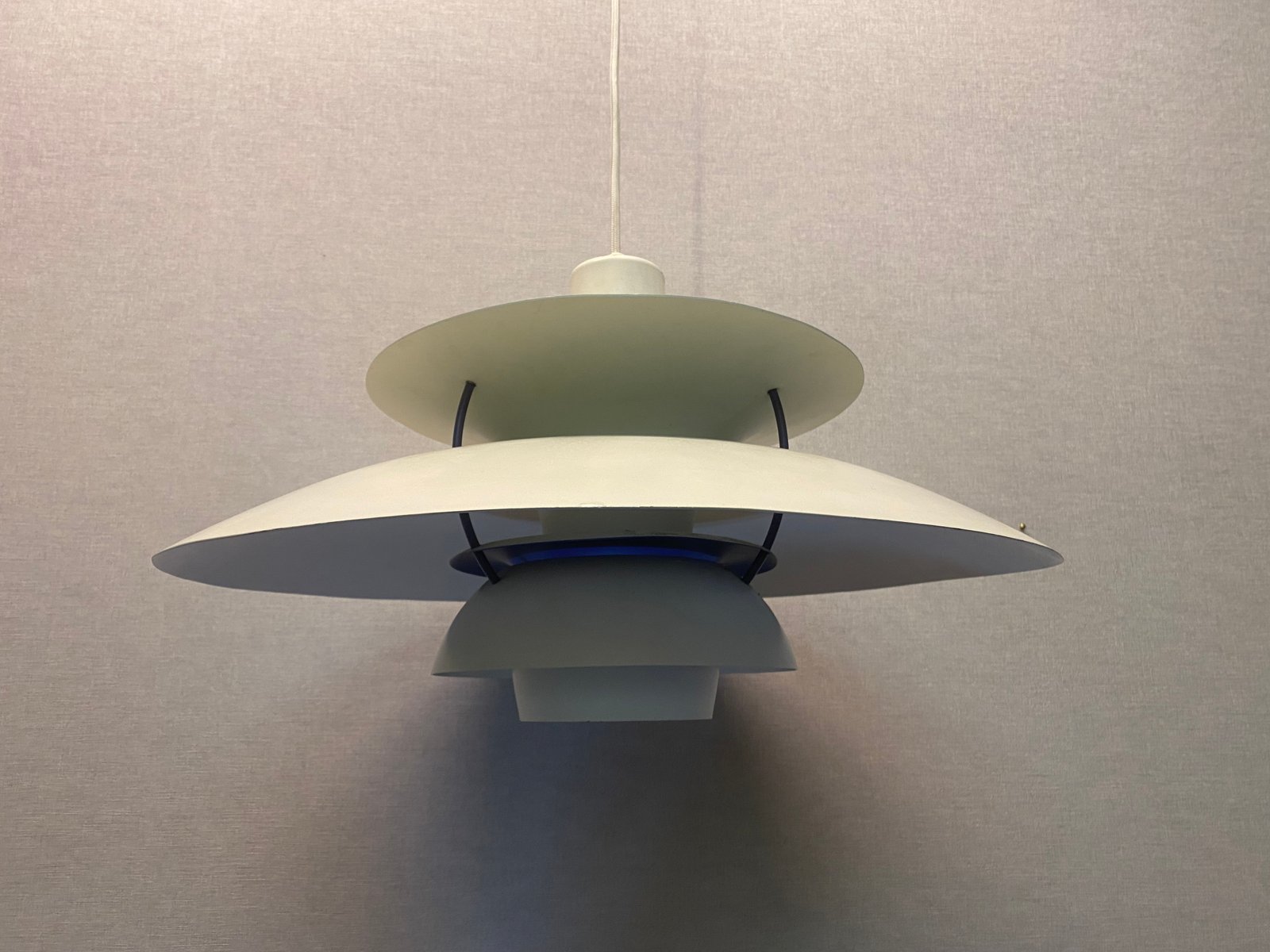 Large Danish PH5 Hanging Lamp by Poul Henningsen for Louis Poulsen ...