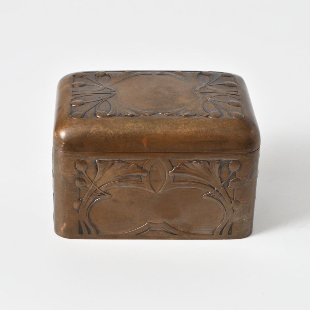 Art Nouveau Copper Sugar Bowl from Carl Deffner, 1890s for sale at Pamono