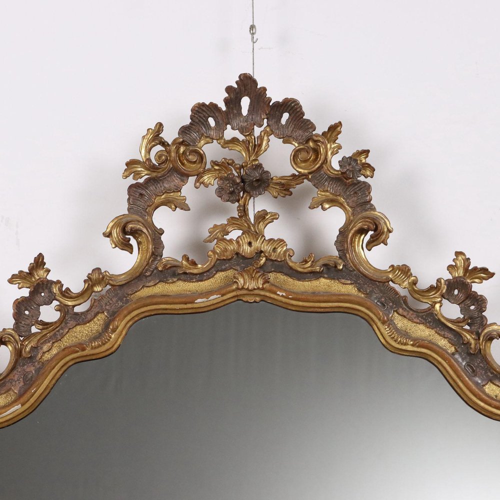 Rococo Style Framed Mirror for sale at Pamono