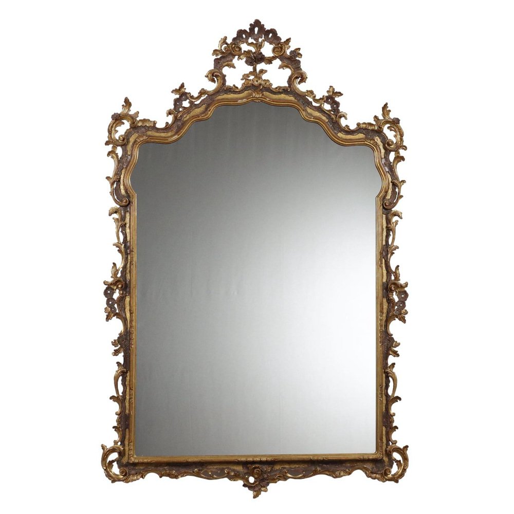 Rococo Style Framed Mirror for sale at Pamono