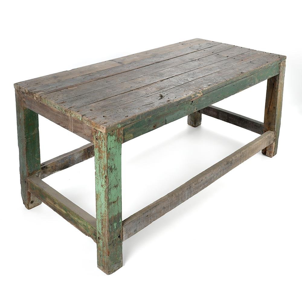 Workshop Table in Wood for sale at Pamono