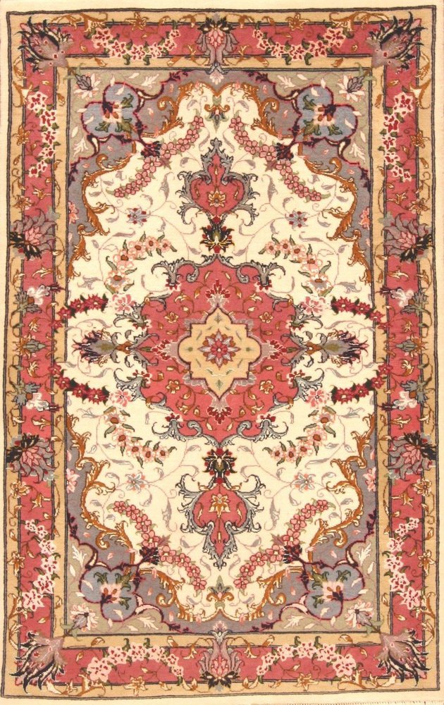 Hand-Knotted Middle Eastern Rug for sale at Pamono