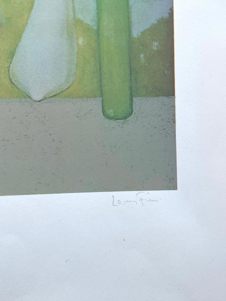 Leonor Fini, Composizione figurativa, anni '70, Serigrafia originale su ...
