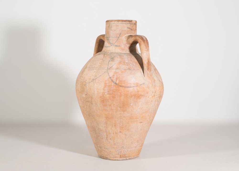 19th Century Rustic Spanish Terracotta Amphora for sale at Pamono