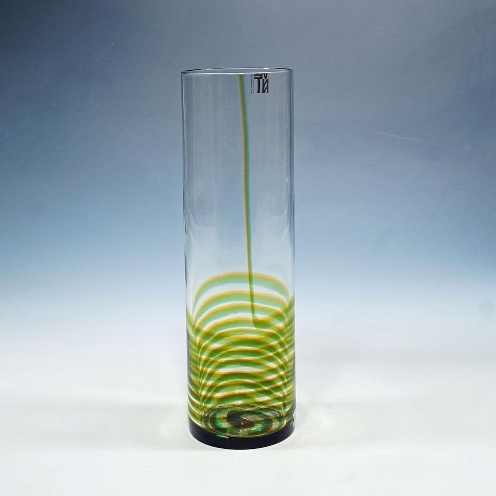 Murano Art Glass Vase Bifilo attributed to Toni Zuccheri for Venini ...