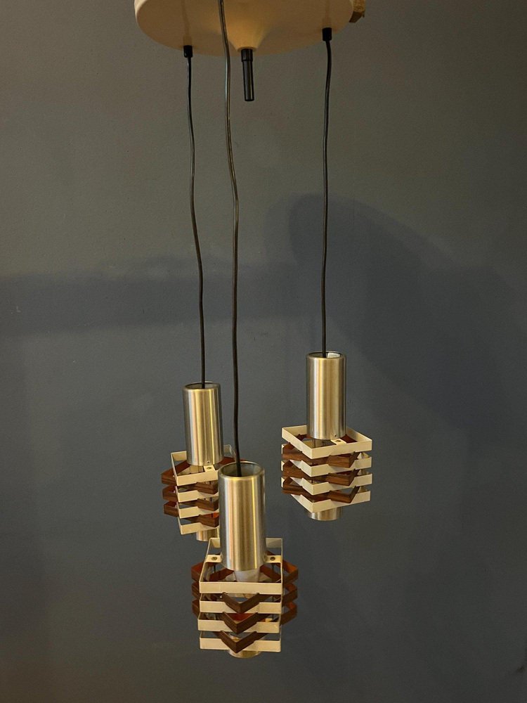 Vintage Anvia Cascade Pendant Lamp by J.J.M. Hoogervorst for sale at Pamono