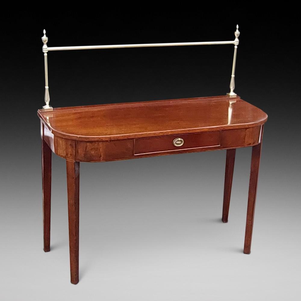 Georgian Mahogany Side Hall Table for sale at Pamono