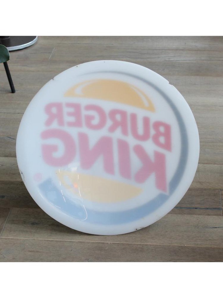 Sign from Burger King, 1990s for sale at Pamono