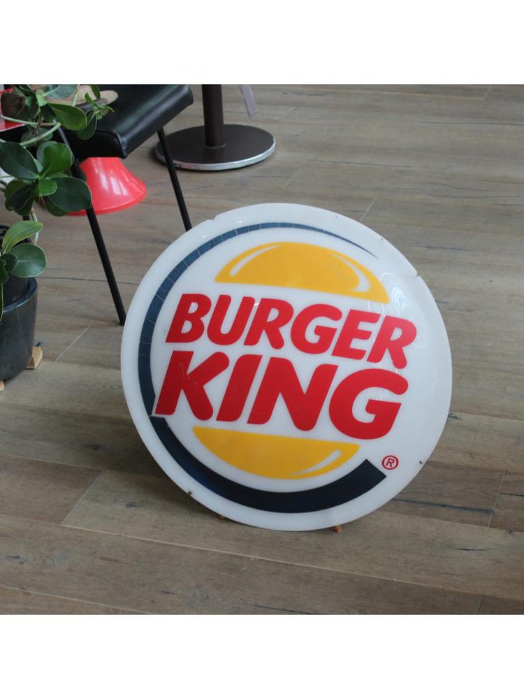 Sign from Burger King, 1990s for sale at Pamono