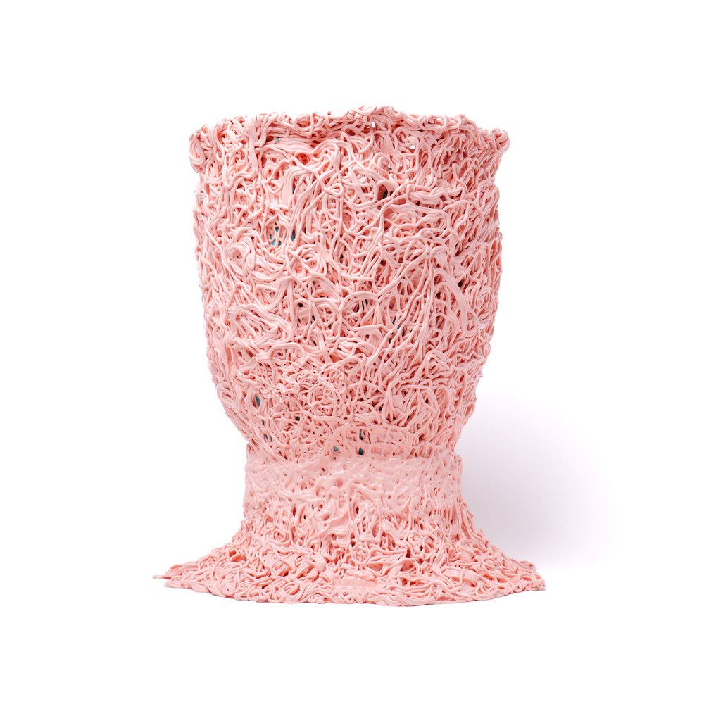 Moss Vase in Matt Salmon by Gaetano Pesce for Fish Design for sale at ...