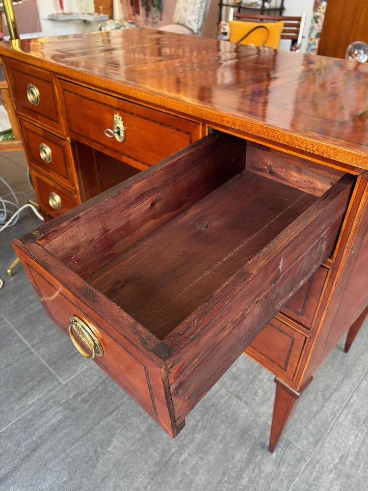 Josephine Desk in Cherrywood and Beech, 1800s for sale at Pamono