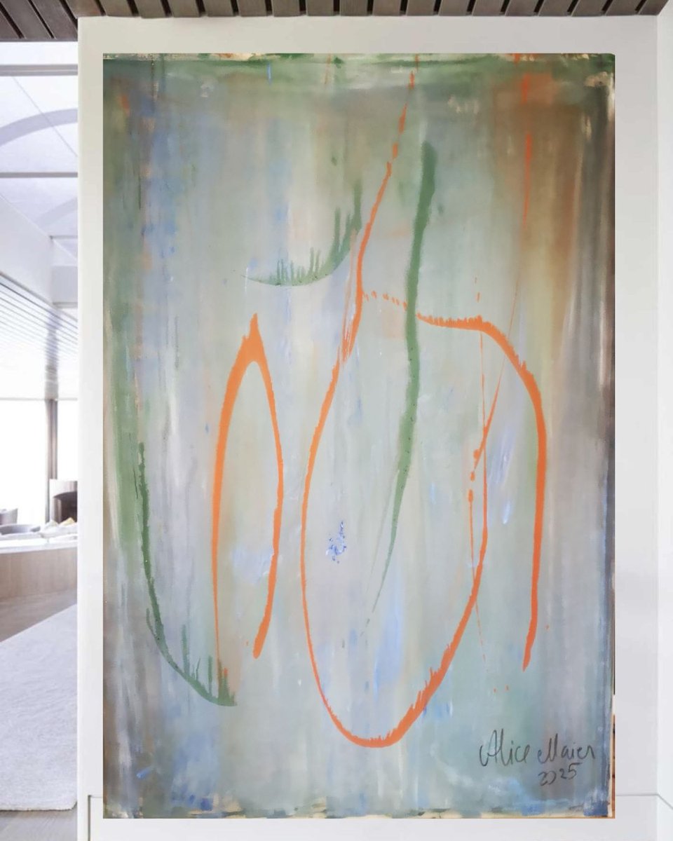 Alice Maier, The 4 Elements, Acrylic Painting, 2025 for sale at Pamono