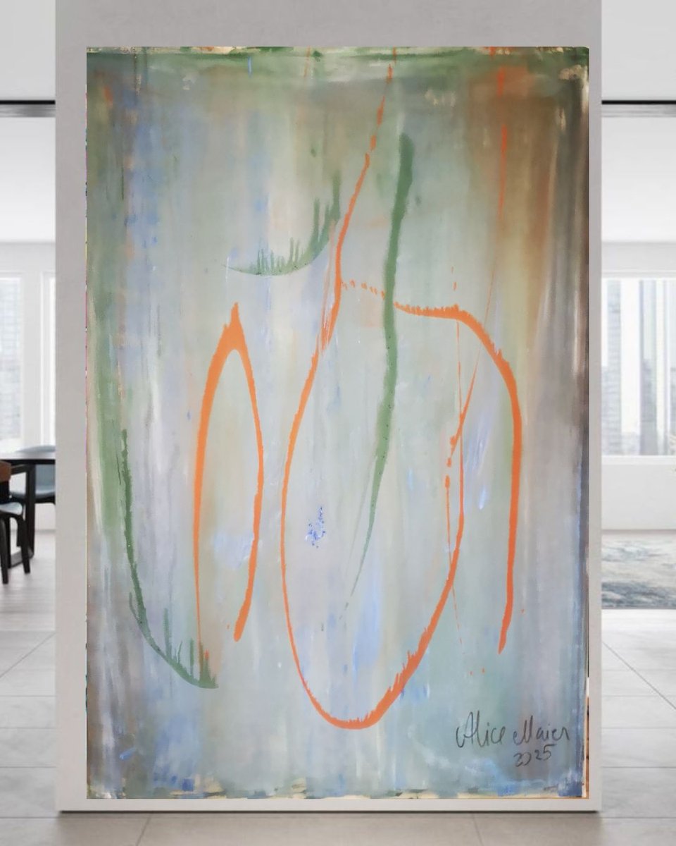 Alice Maier, The 4 Elements, Acrylic Painting, 2025 for sale at Pamono