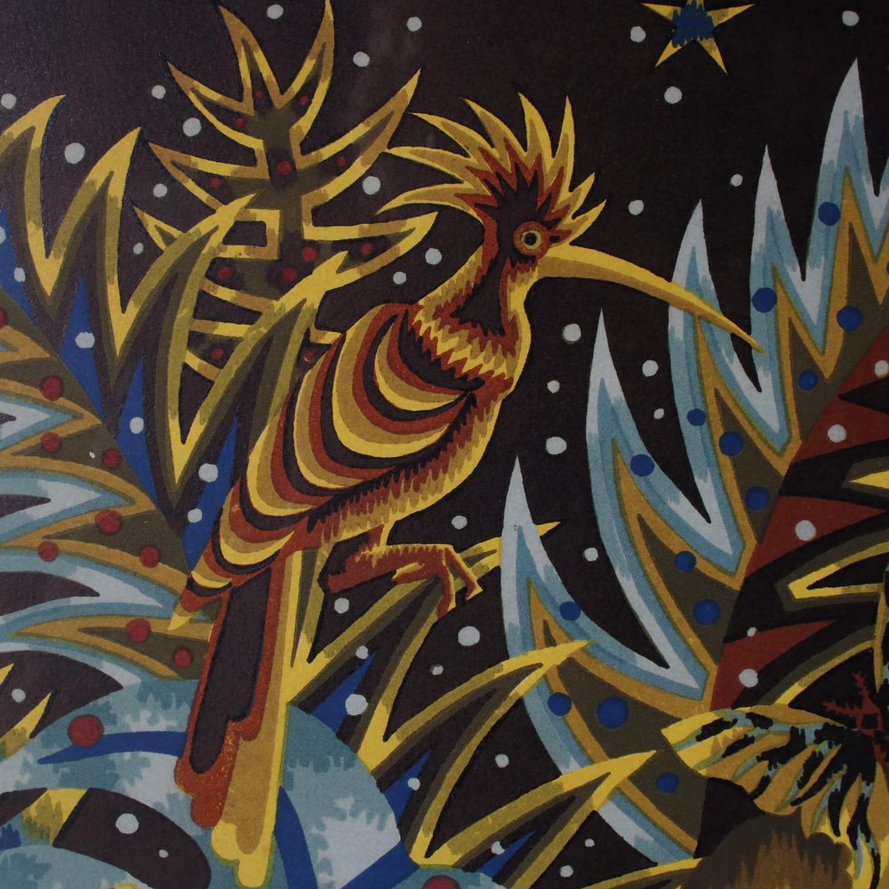 Vintage French Lithography by Jean Picart Le Doux, 1950s for sale at Pamono