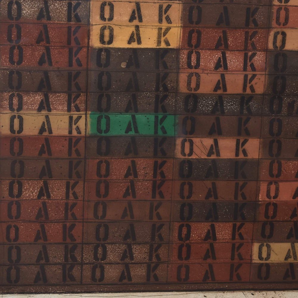 Joe Tilson RA, Oak, 1981, Etching, Framed for sale at Pamono