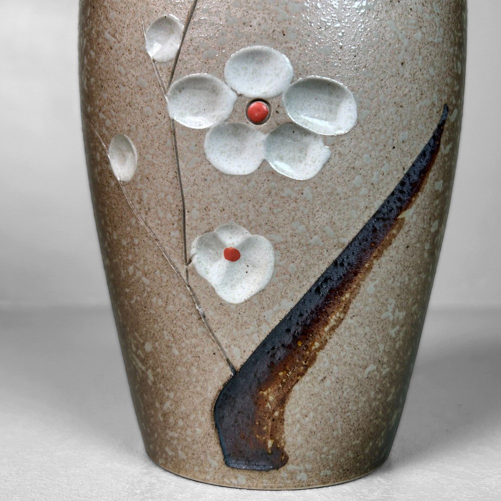 Japanese Ikebana Flower Vase by Shigaraki, 1980s for sale at Pamono