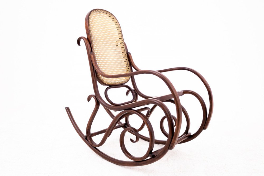 Vintage Rocking Chair, 1940s for sale at Pamono