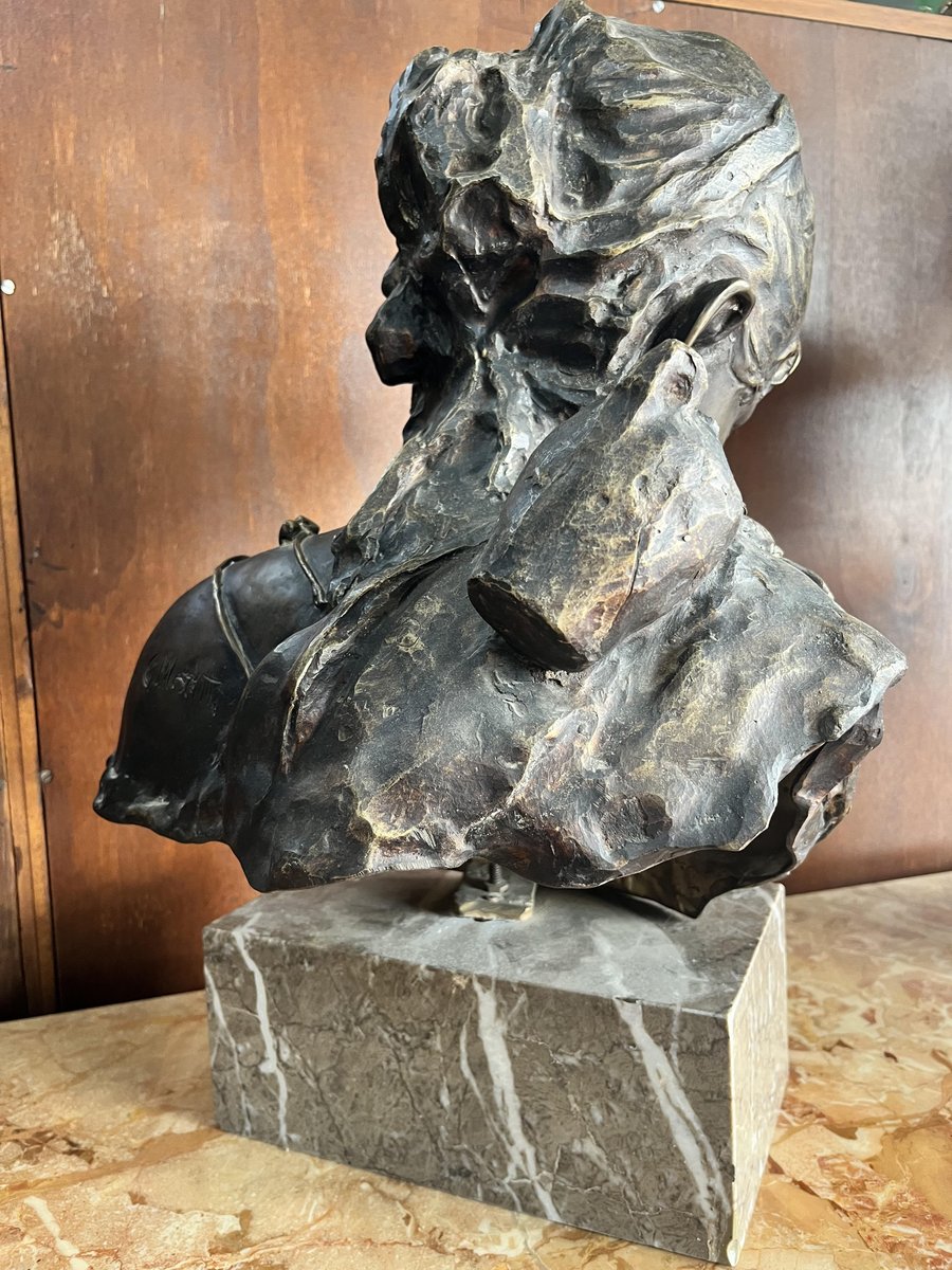 Giuseppe Moretti, Mergellina, 1890s, Bronze on Marble Base for sale at ...